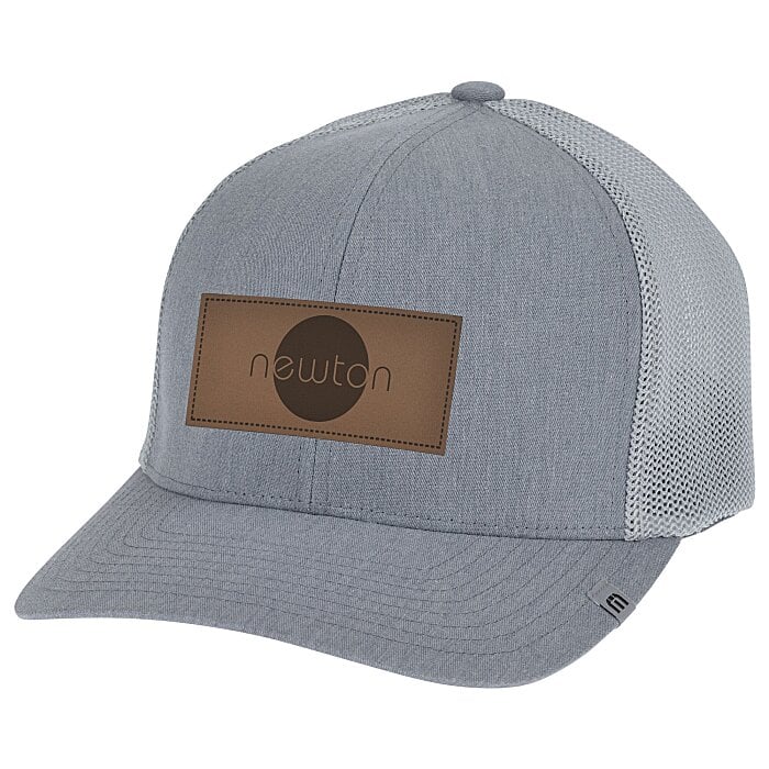 TravisMathew Trucker Cap - Laser Engraved Patch - Promotional Products